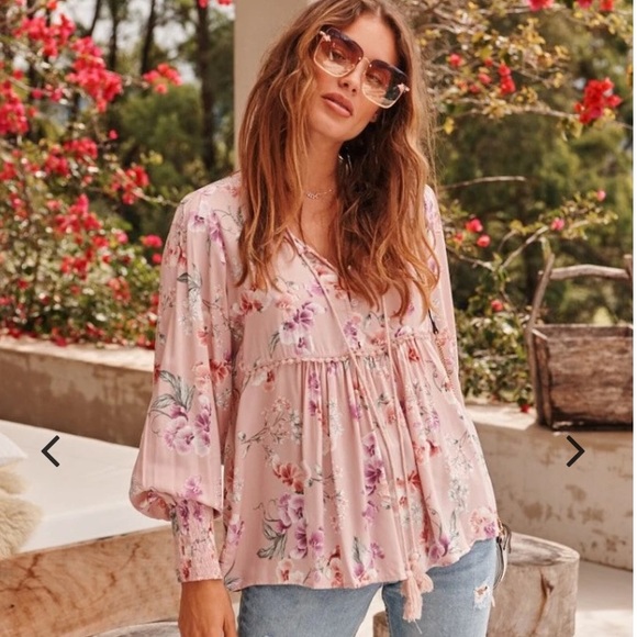 Jaase | Tops | Jaase Floral Print Top Sunny In Rihanna Print | Poshmark